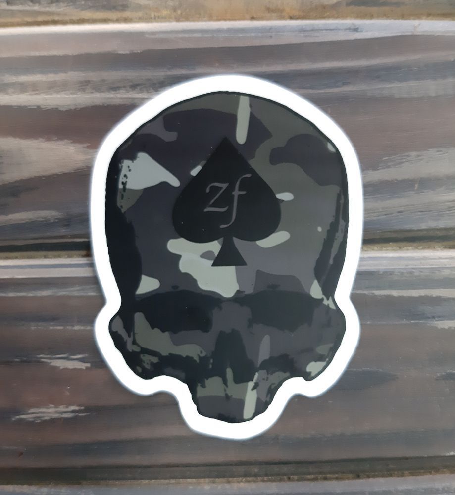 Zero Foxtrot стикер ZF Woodland Jungle - Maverick — брутальные мужские ...