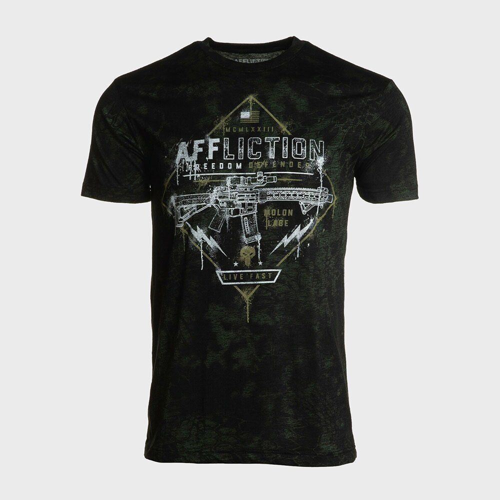 Affliction футболка Painted Freedom Guns - Maverick — брутальнi ...