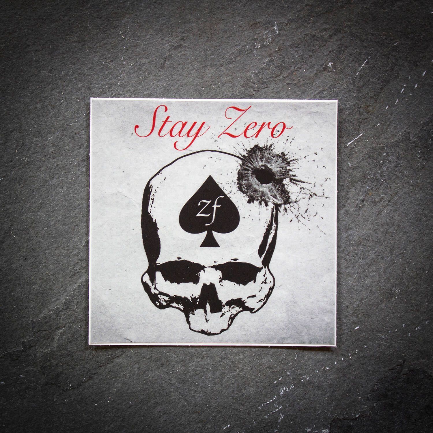 Zero Foxtrot стікер Stay Zero - Maverick — брутальнi чоловiчi футболки