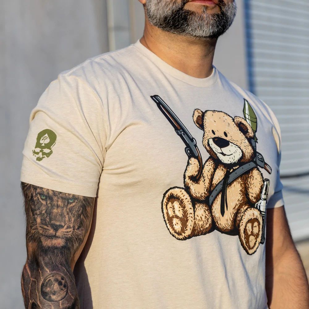 Zero Foxtrot футболка Teddy (Cream) - Maverick — брутальнi чоловiчi ...