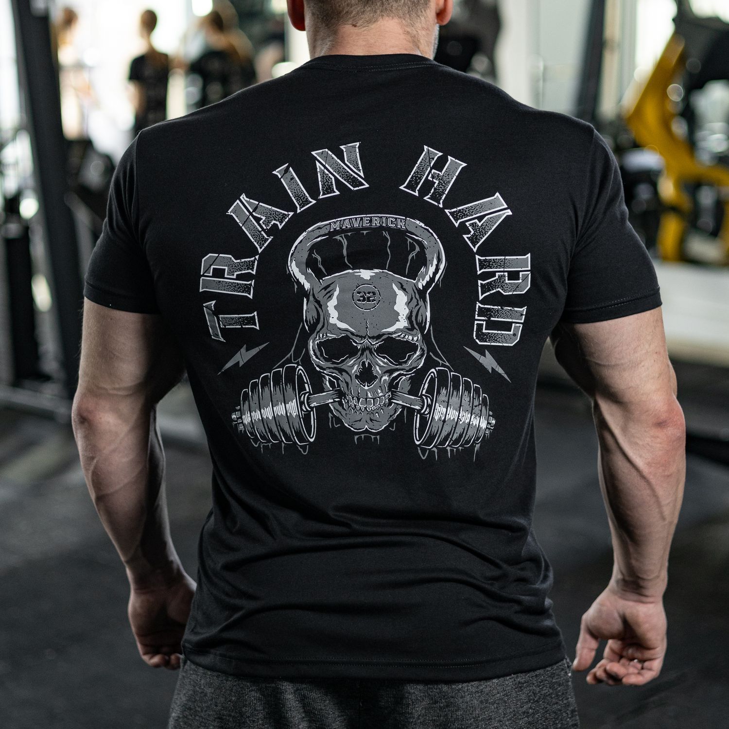 Maverick футболка Train Hard (Black) - Maverick — брутальнi чоловiчi ...