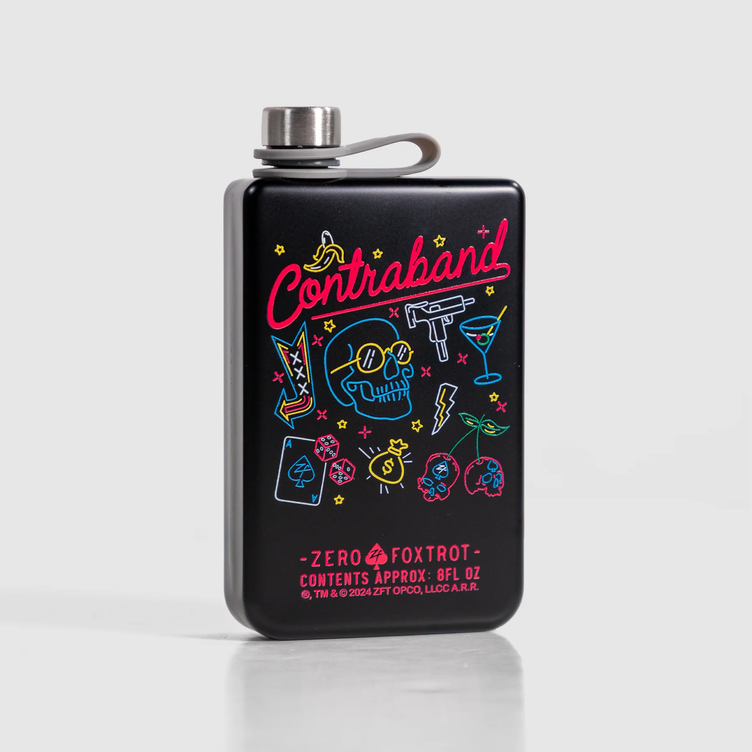 Zero Foxtrot фляга Contraband - Maverick — брутальнi чоловiчi футболки
